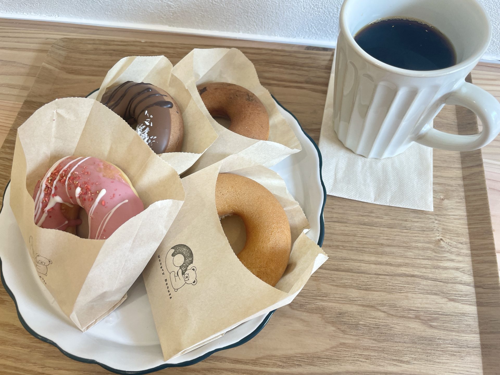 「Hungry Donuts」の『ストロベリードーナツやホットコーヒー』など（寝屋川市香里南之町）【ねやつーグルメ】 - 寝屋川つーしん
